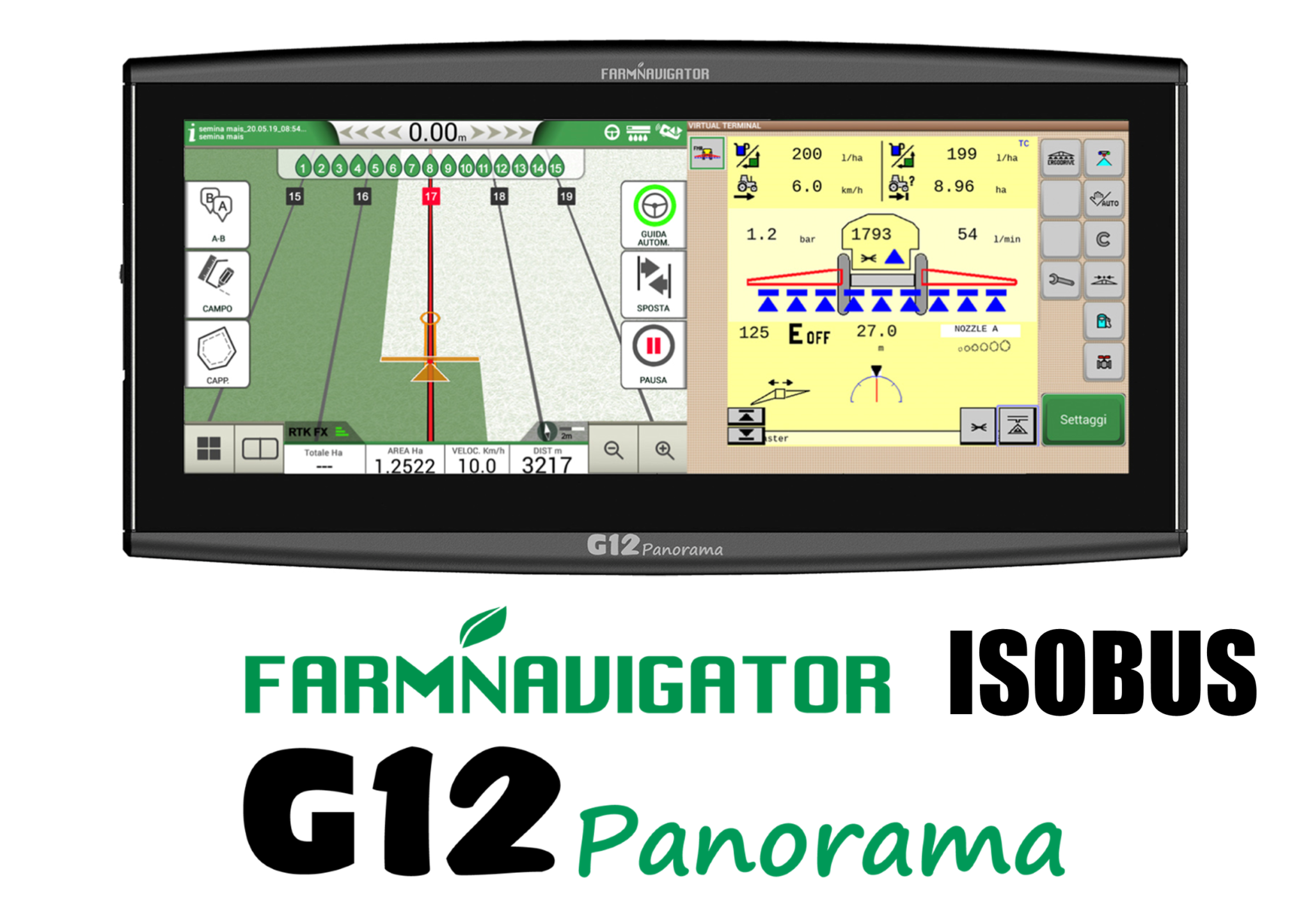 G12 Panorama VT + TC ISOBUS | Cleveland Alliances Ltd